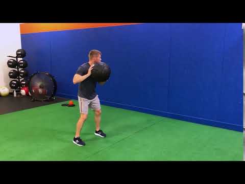 Step Back Rotational Med Ball Shot Put Youtube