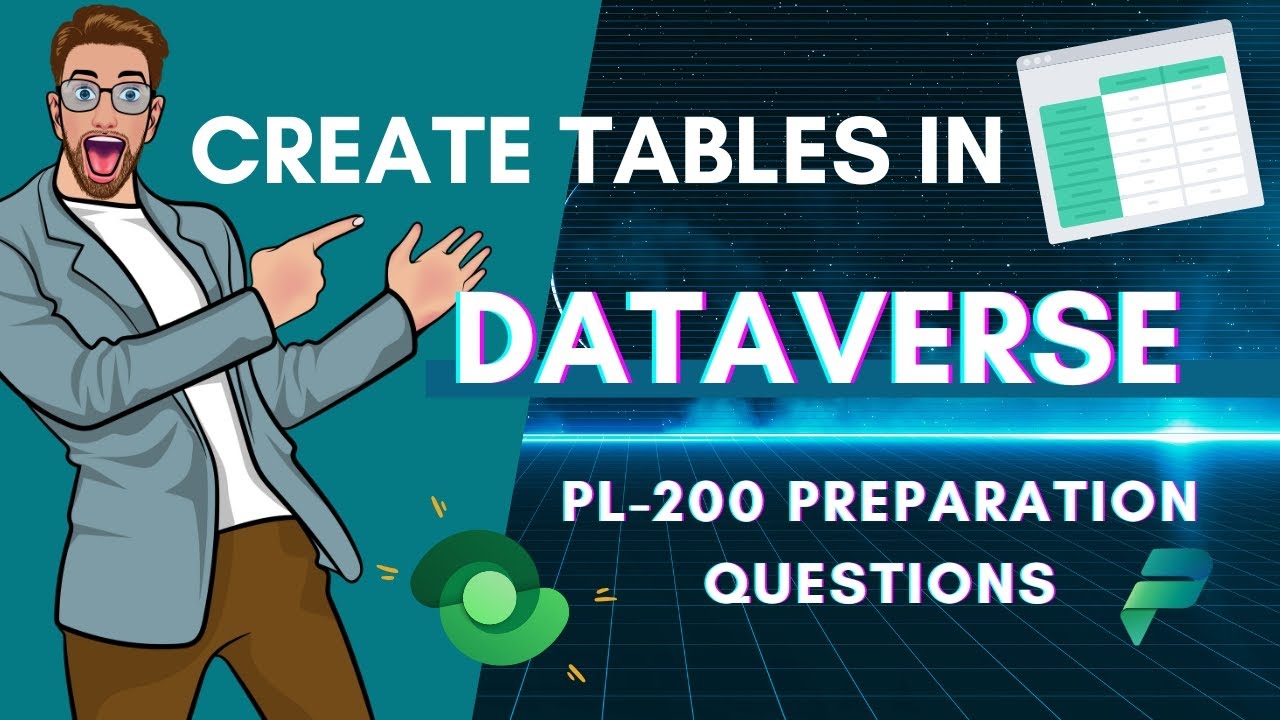 Pl 200 Practice Questions Create Tables In Dataverse Exam Prep Lofi