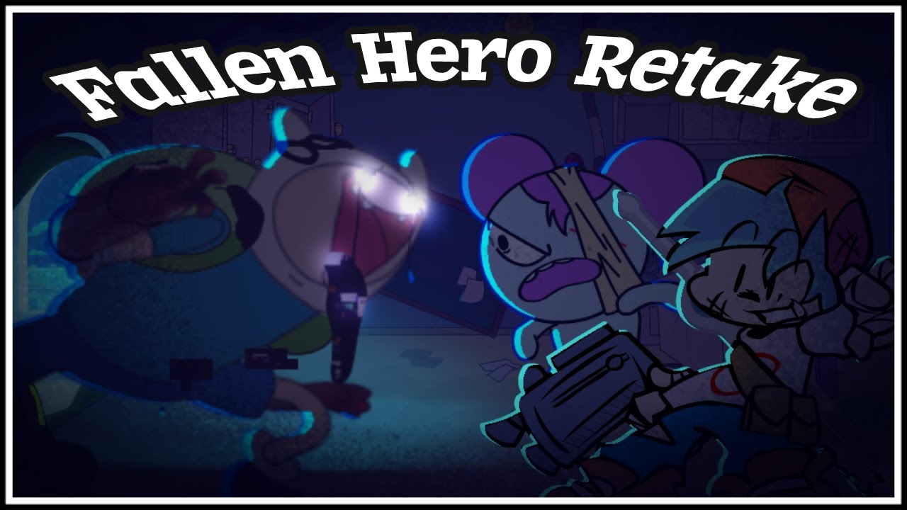 Fnf Fallen Hero Retake Youtube