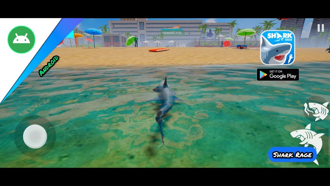 Play Shark Rage Mobile Games Gameplay Hd By Cloudvii9 Youtube