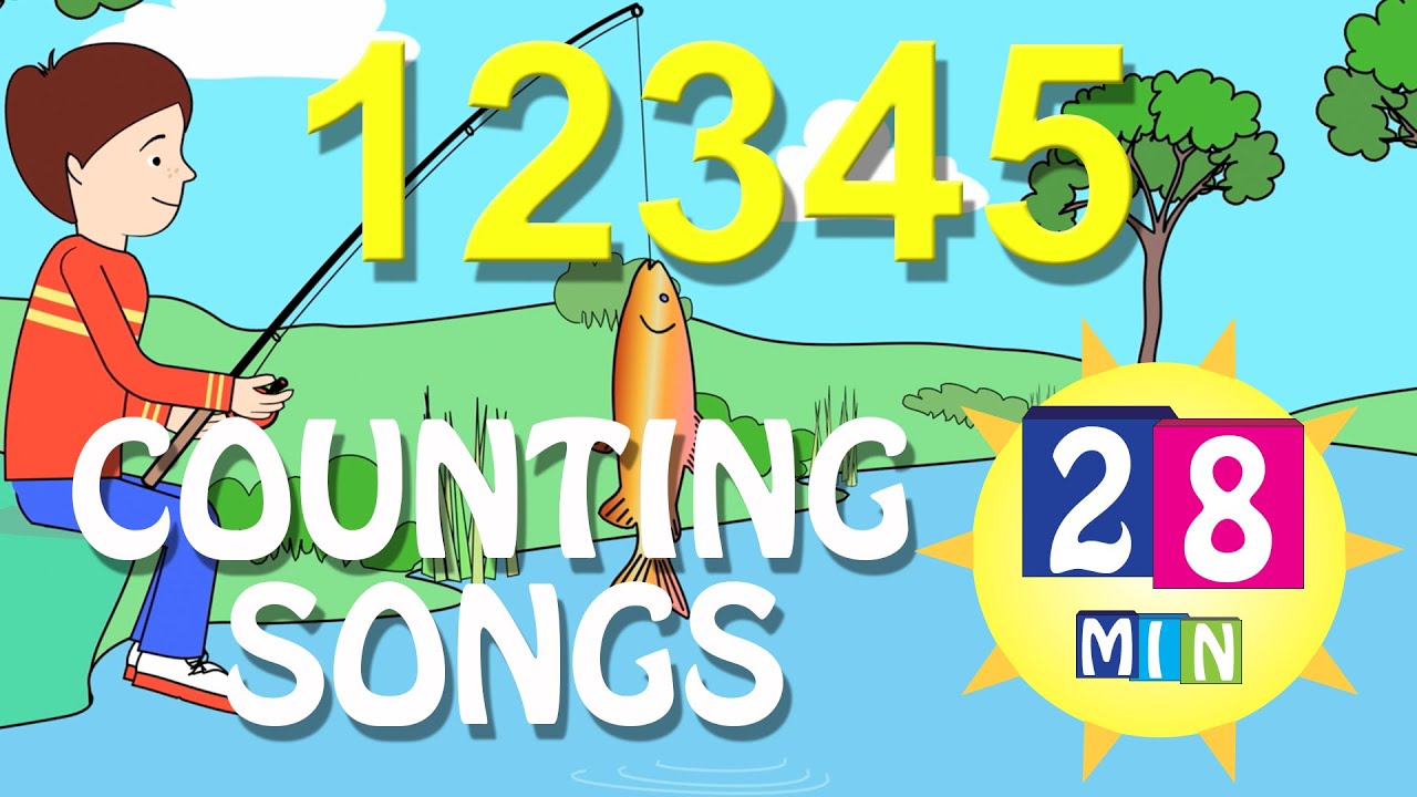 Counting Songs Mix 28 Mins Youtube