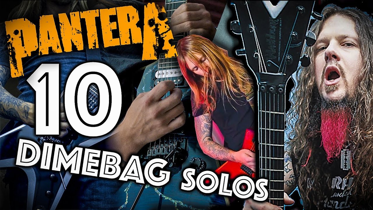 10 Dimebag Solos Youtube