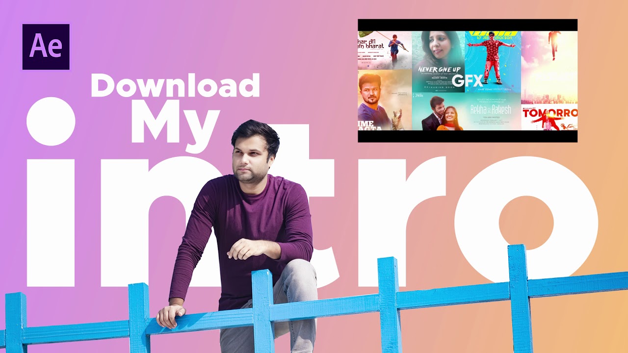 Download My Intro After Effect Template Youtube