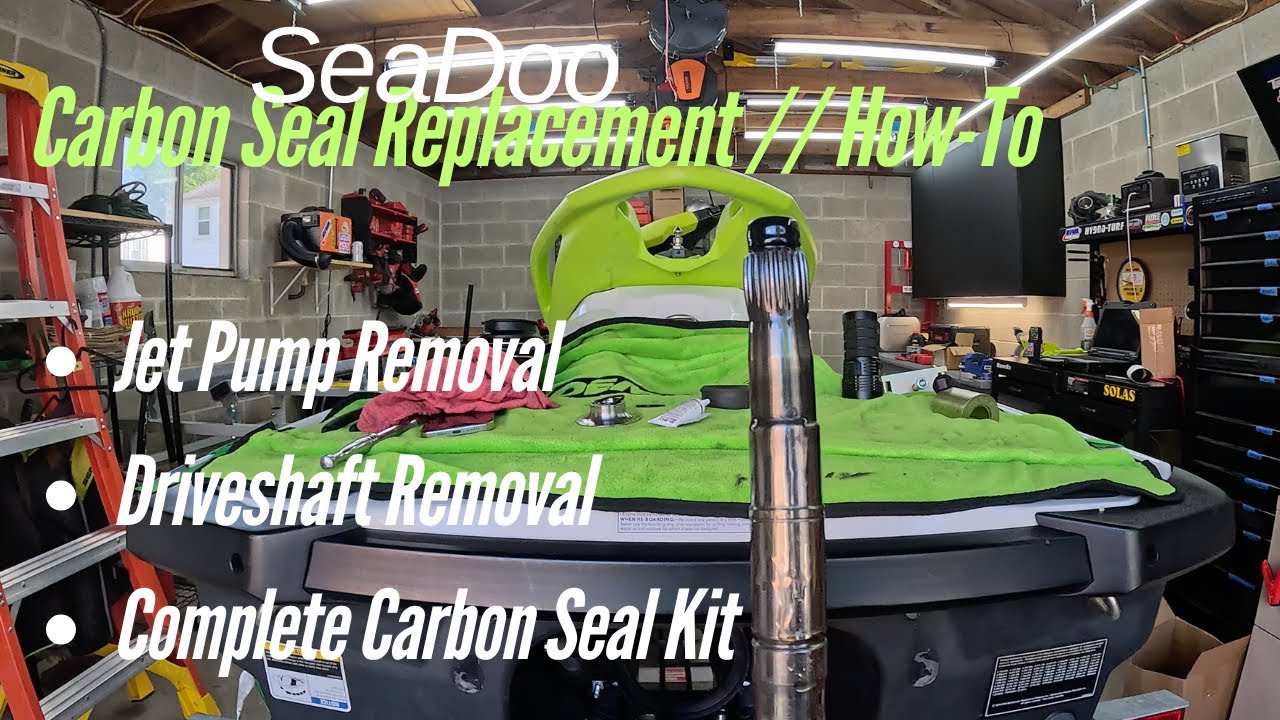 Seadoo How To Replace The Carbon Seal Youtube