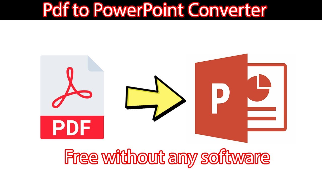 Free Pdf To Ppt Converter Convert Pdf To Powerpoint Canva Free Word