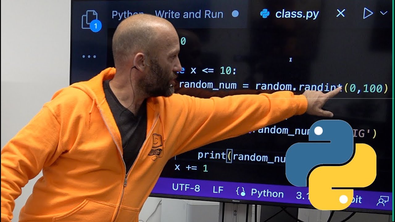 Write And Run Python Scripts Python Part 2 Youtube