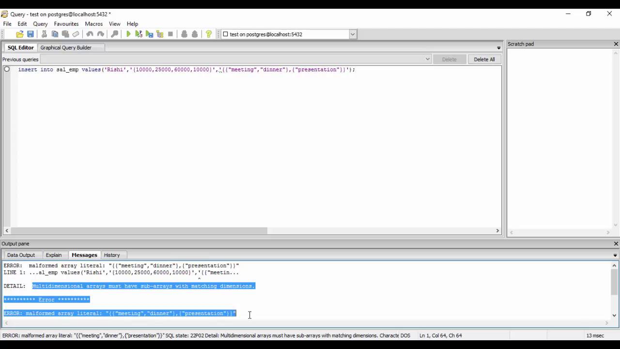 Tutorial 24 Arrays 1 3 Youtube