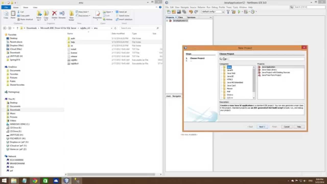 Connect To Local Database With Java Youtube