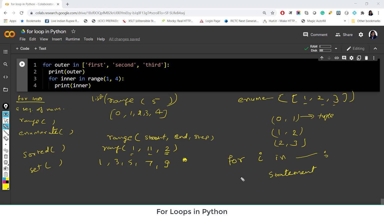 Tutorial 6 For Loop In Python Loop Through Sequence String List