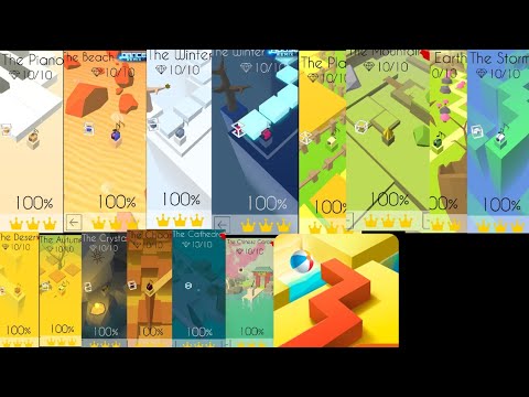 Dancing Line All Levels In V 1 2 4 Youtube