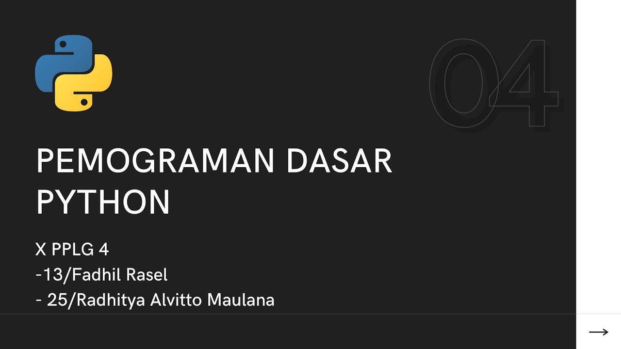 Dasar Pemograman Python Materi Sequence List Tuple Dan Dictionary