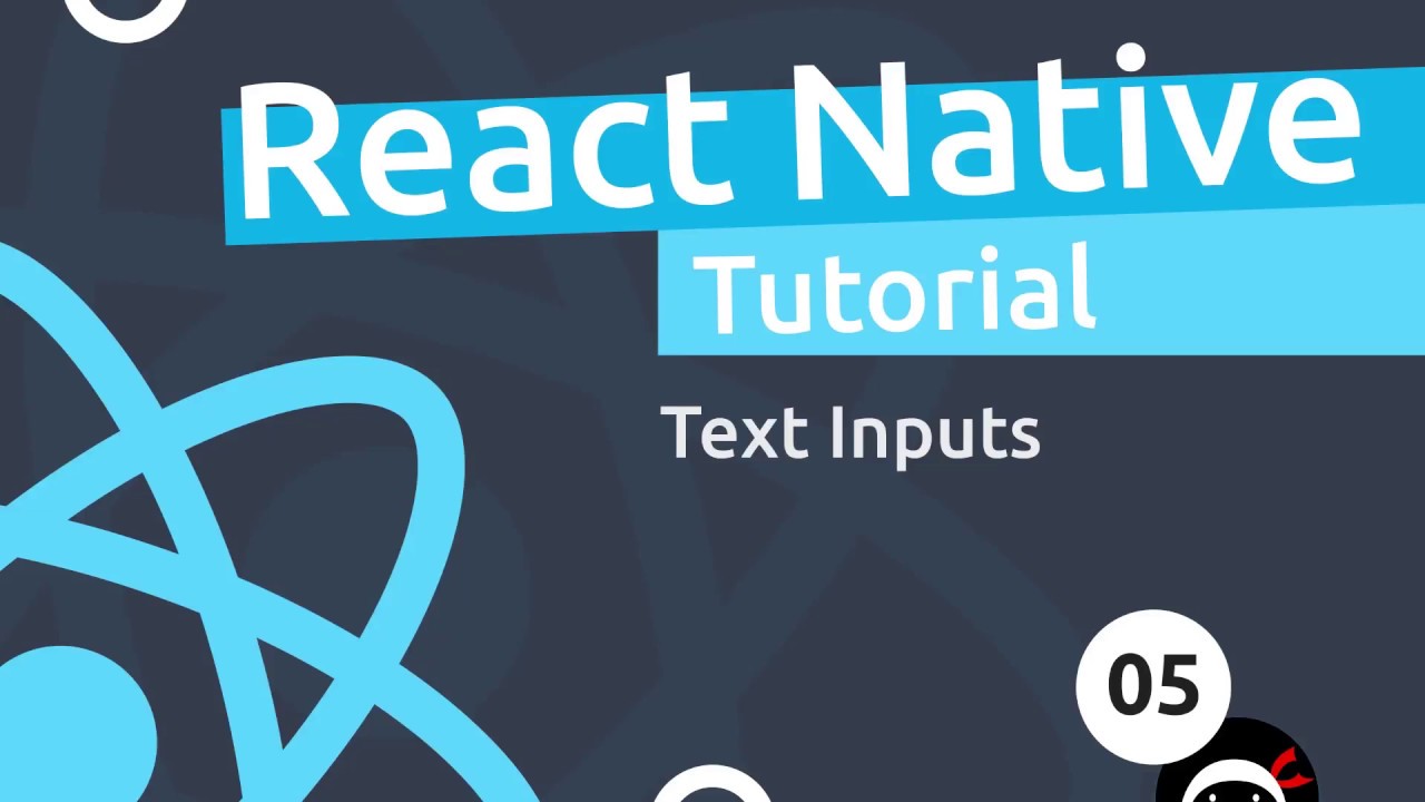 React Native Tutorial 5 Text Inputs Youtube