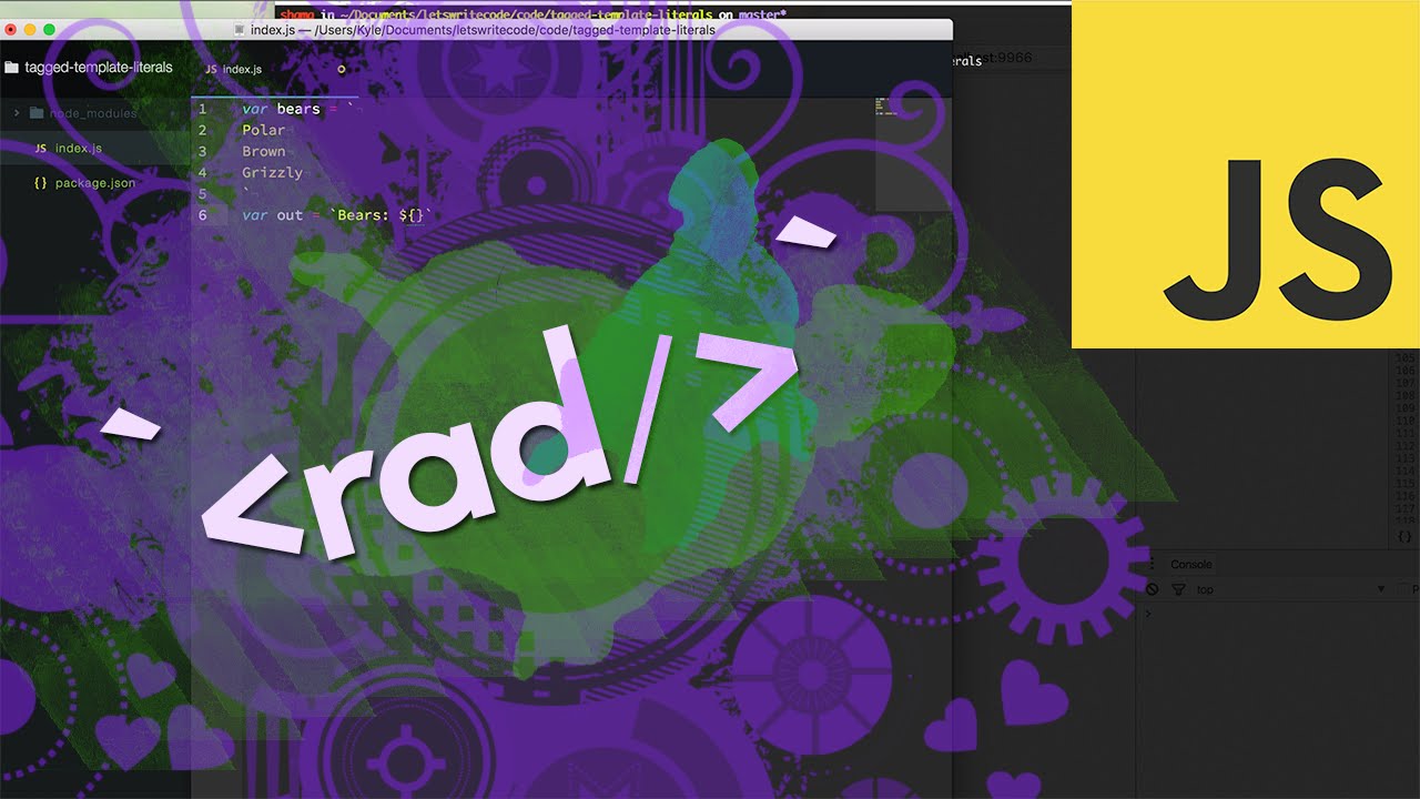 Es6 Tagged Template Literals Youtube