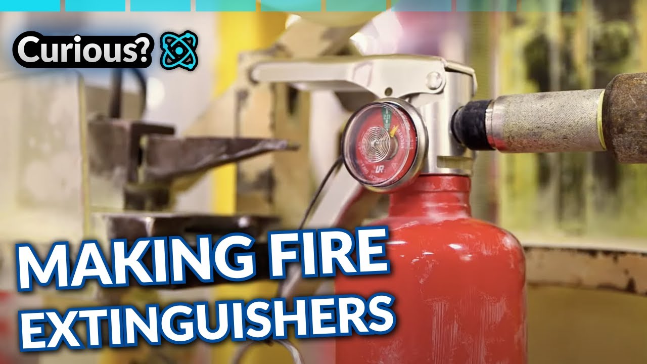 How Fire Extinguishers Are Made Home Factory Curious Science And