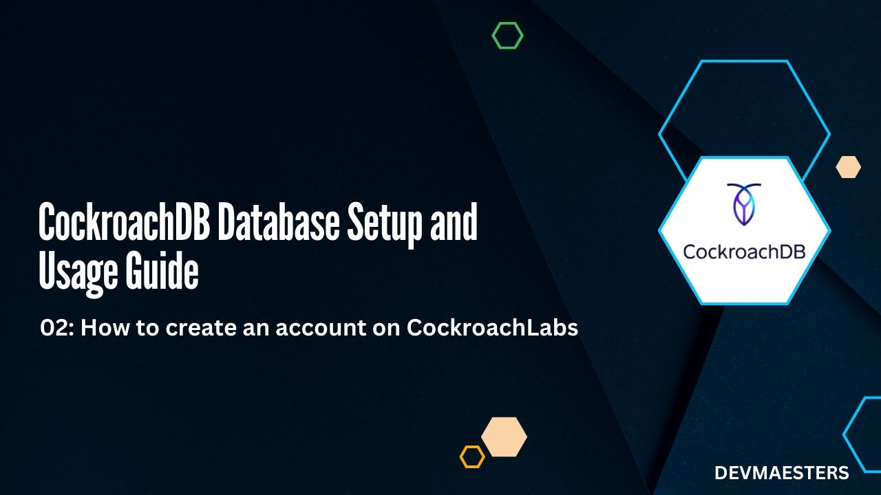 Cockroachdb Database Setup And Usage Guide 02 How To Create An