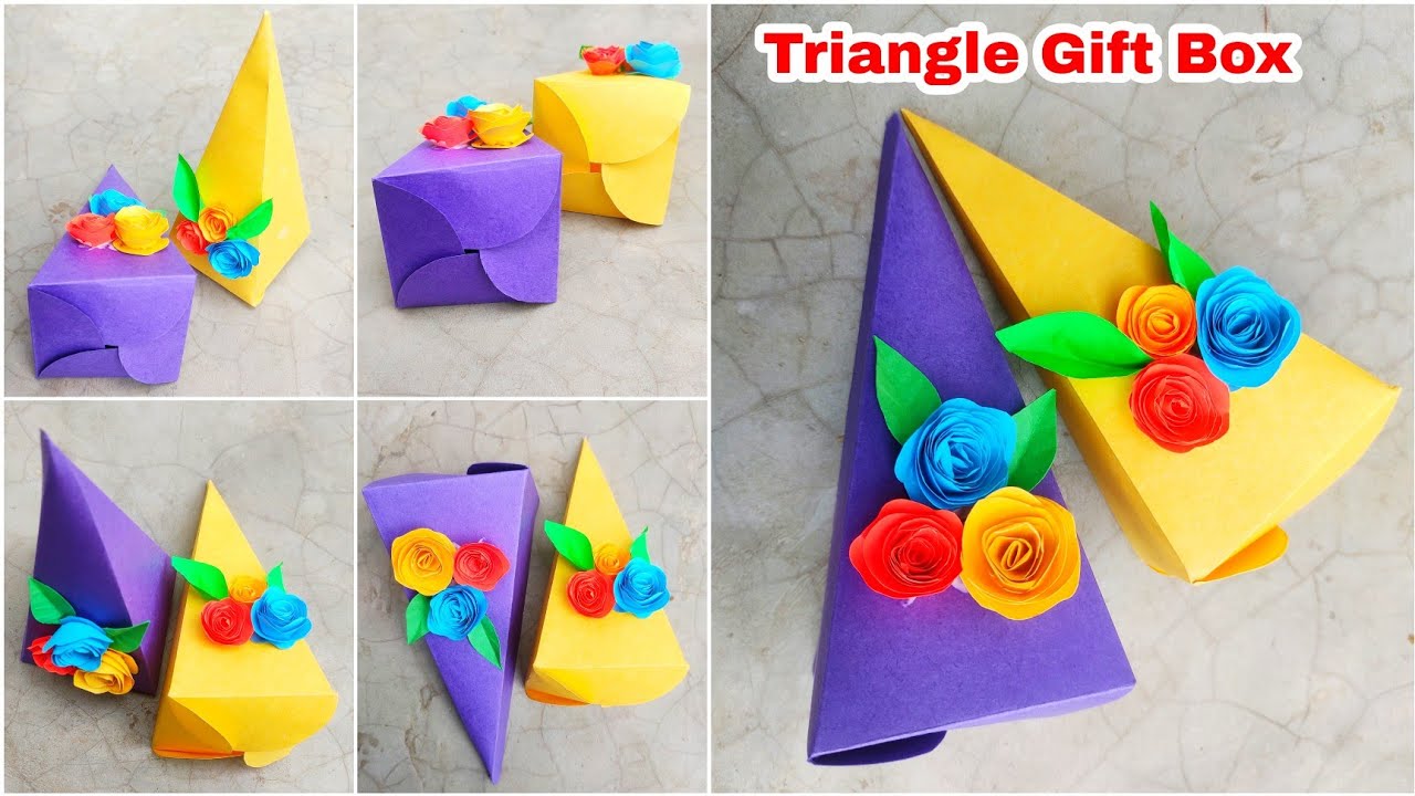 Beautiful Triangle Gift Box Tuber Tip Youtube