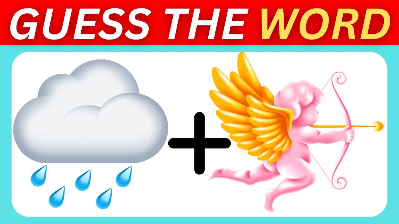 Guess The Word By Emojis рџ Emoji Quiz Youtube