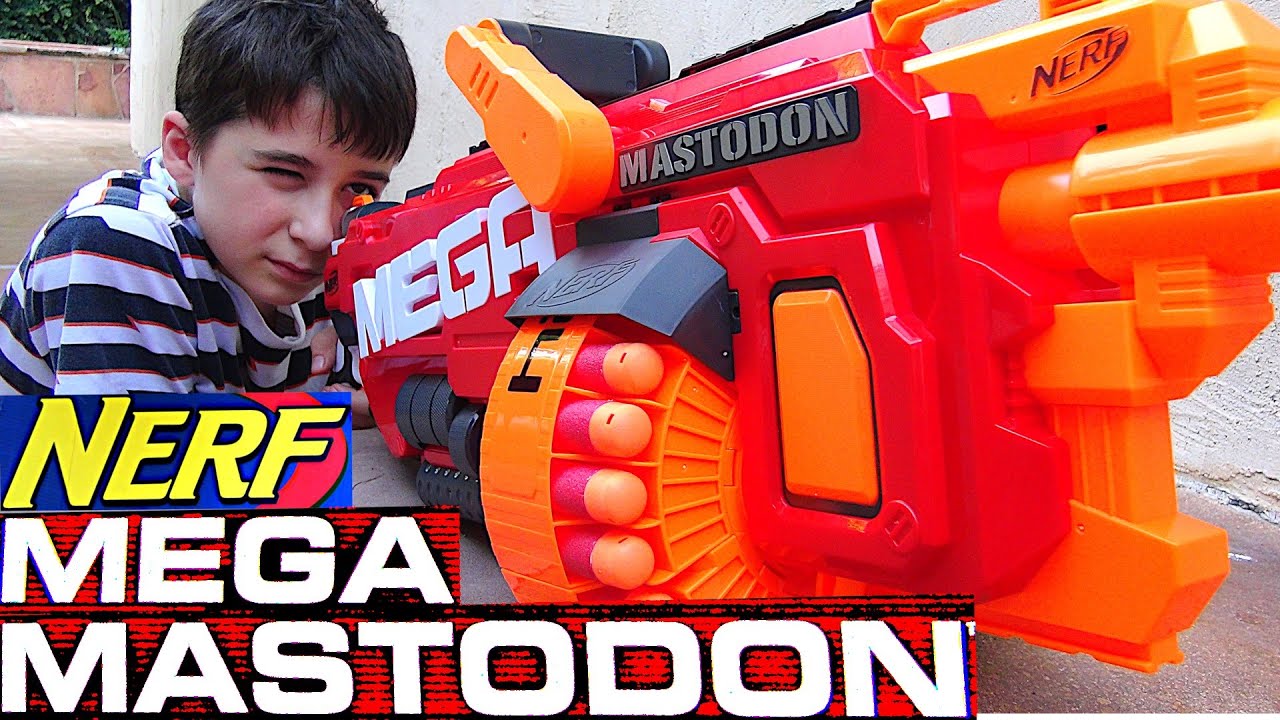 Nerf Mega Mastodon With Robert Andre Youtube