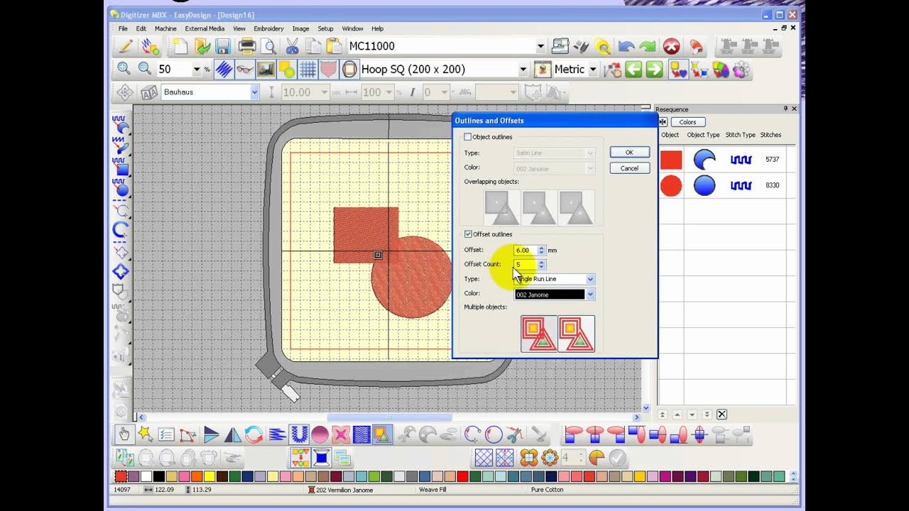 Digitizer Mbx Tutorial Outlines And Offsets Youtube