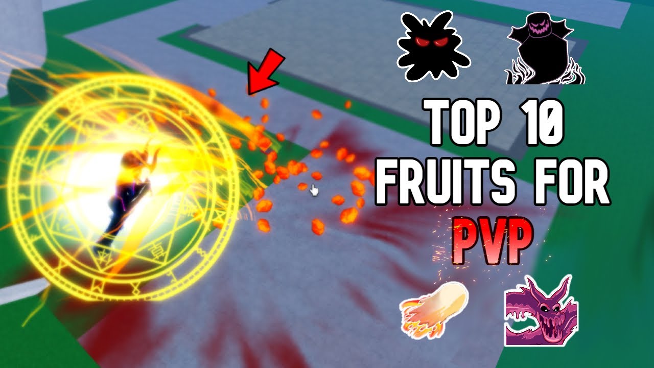 Top 10 Best Pvp Fruits In The Blox Fruits Youtube