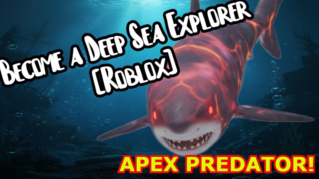 Mencari Megalodon Dark Jaw Quest Apex Roblox Deep Sea Explorer рџ