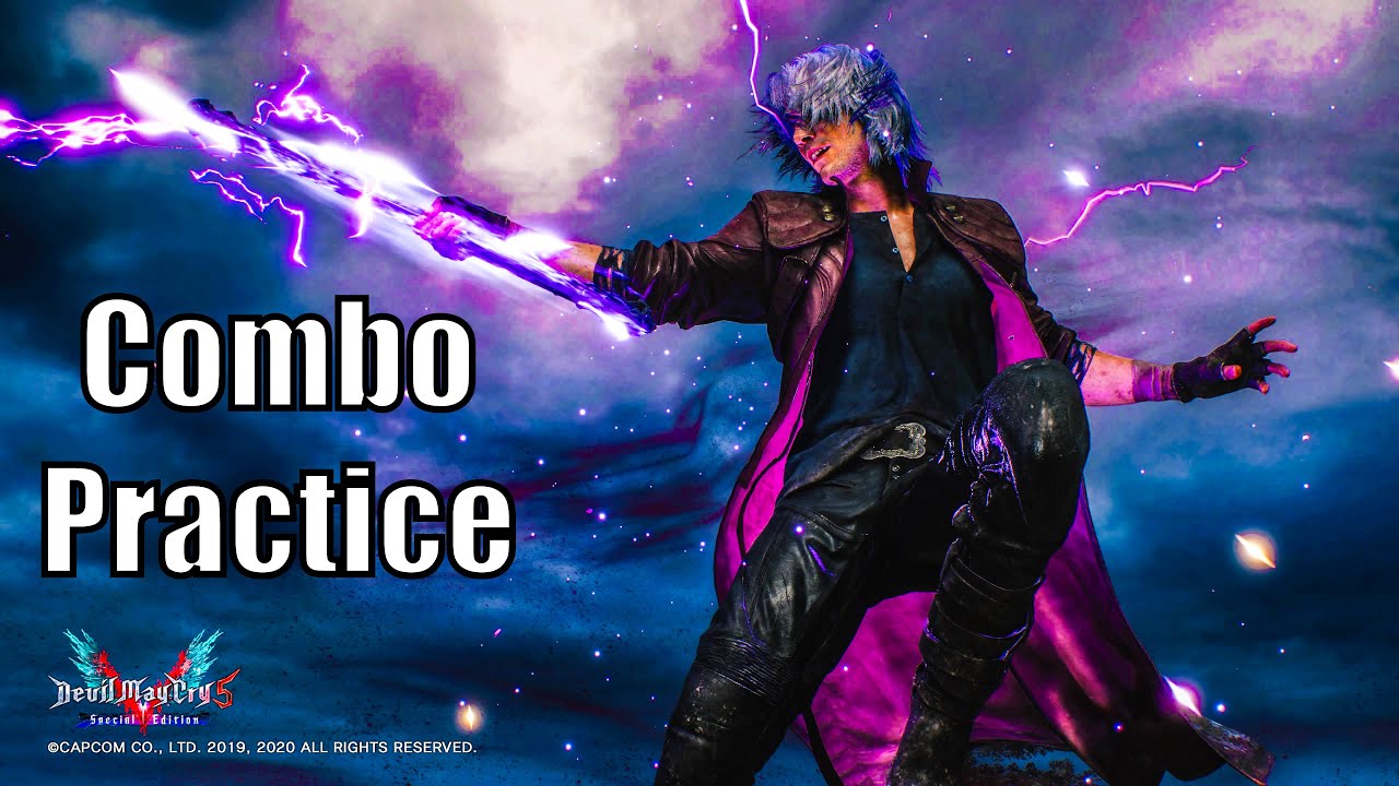 Devil May Cry 5 Combo Practice 9 Youtube
