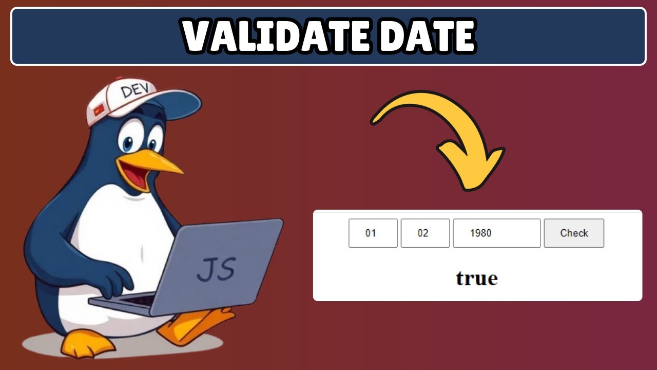 How To Validate Date In Javascript Using Moment Js Youtube