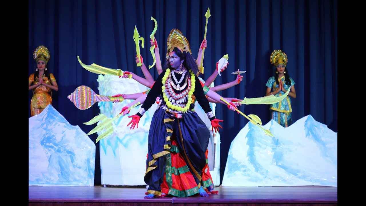 Kaali Theme Mythological Act School Performance Youtube