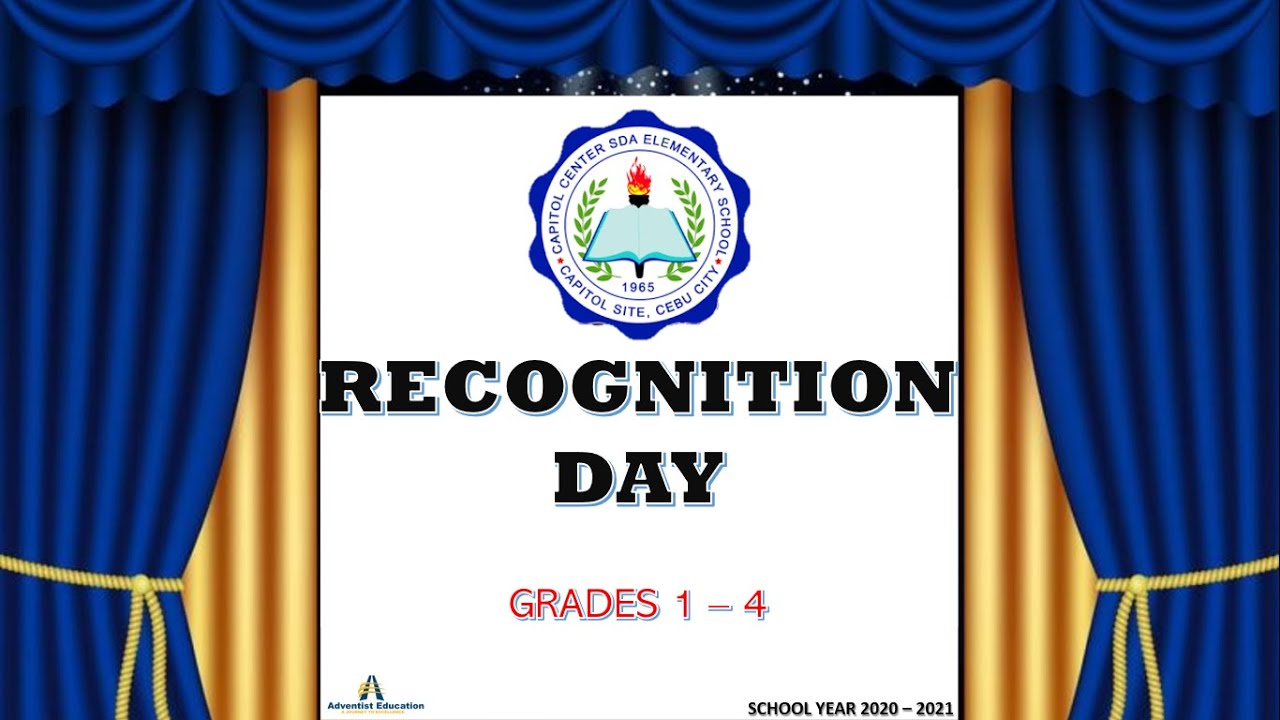 School Recognition Day Background