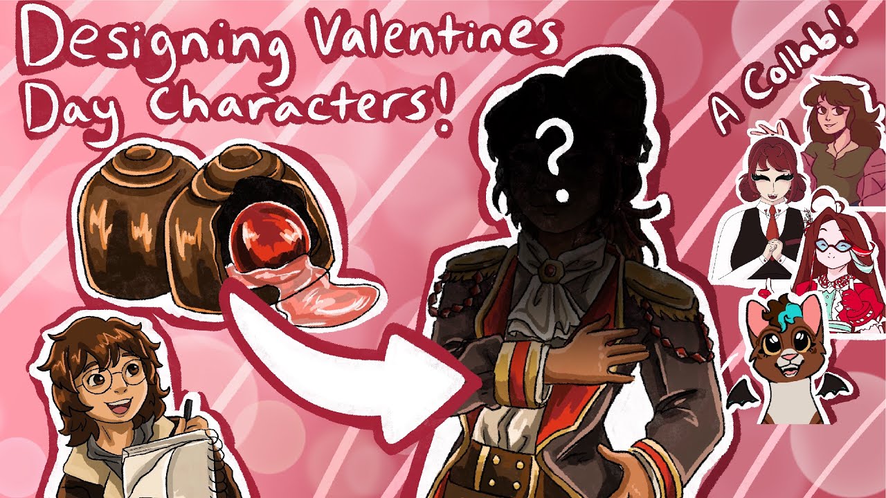 Designing Valentine S Day Characters 笙 Artist Collab Speedpaint