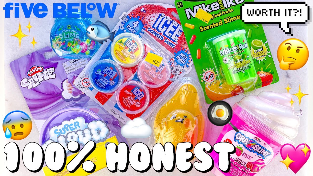 Cheap Store Bought Slimes Under 5 Review рџ 100 Honest Youtube