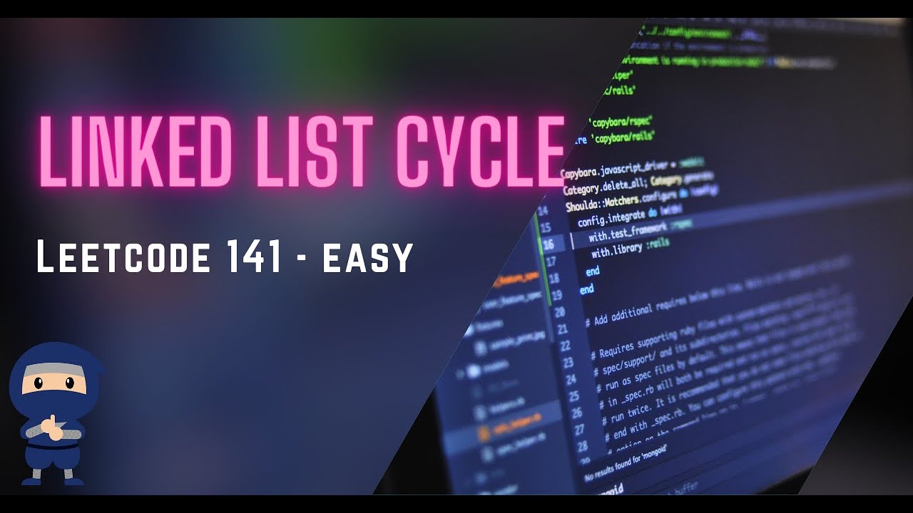 Linked List Cycle Detecting Loops Made Easy Youtube