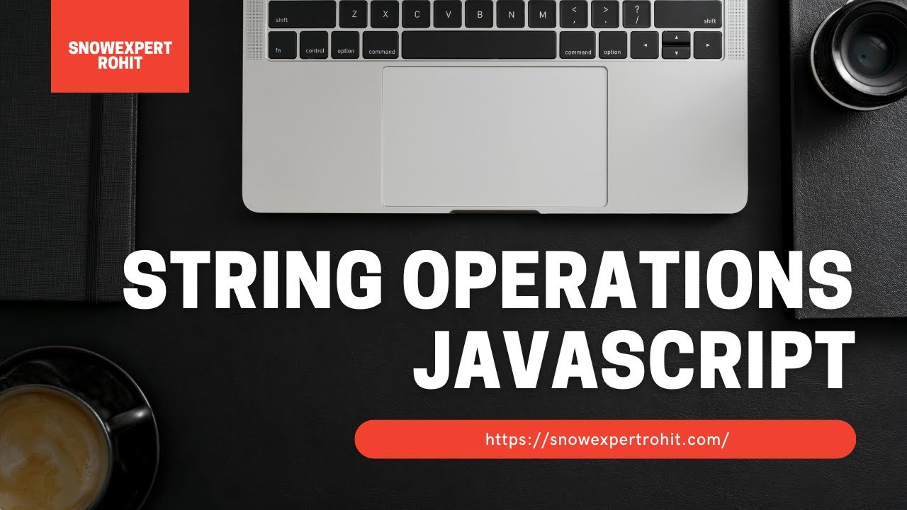 String Operations In Javascript Youtube