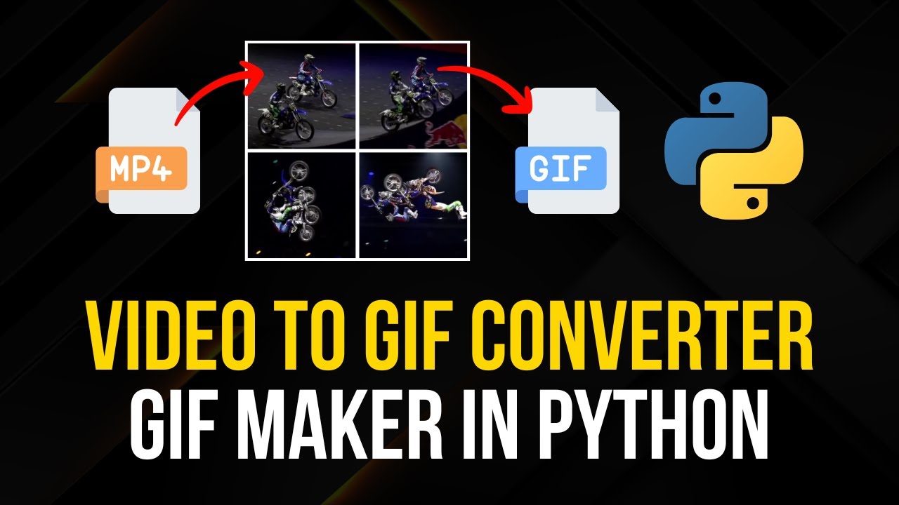 Gif Maker In Python Turn Videos Into Gifs Youtube