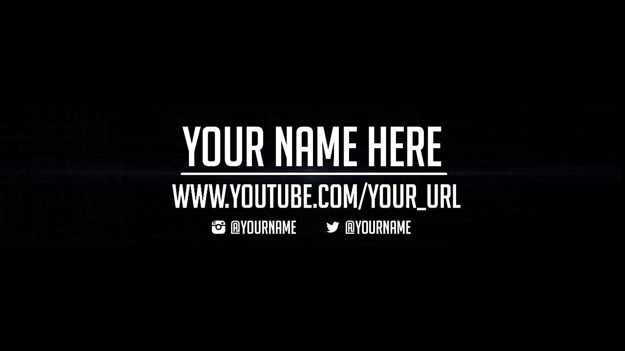 Free Youtube Channel Art Template By Swift Designs Youtube
