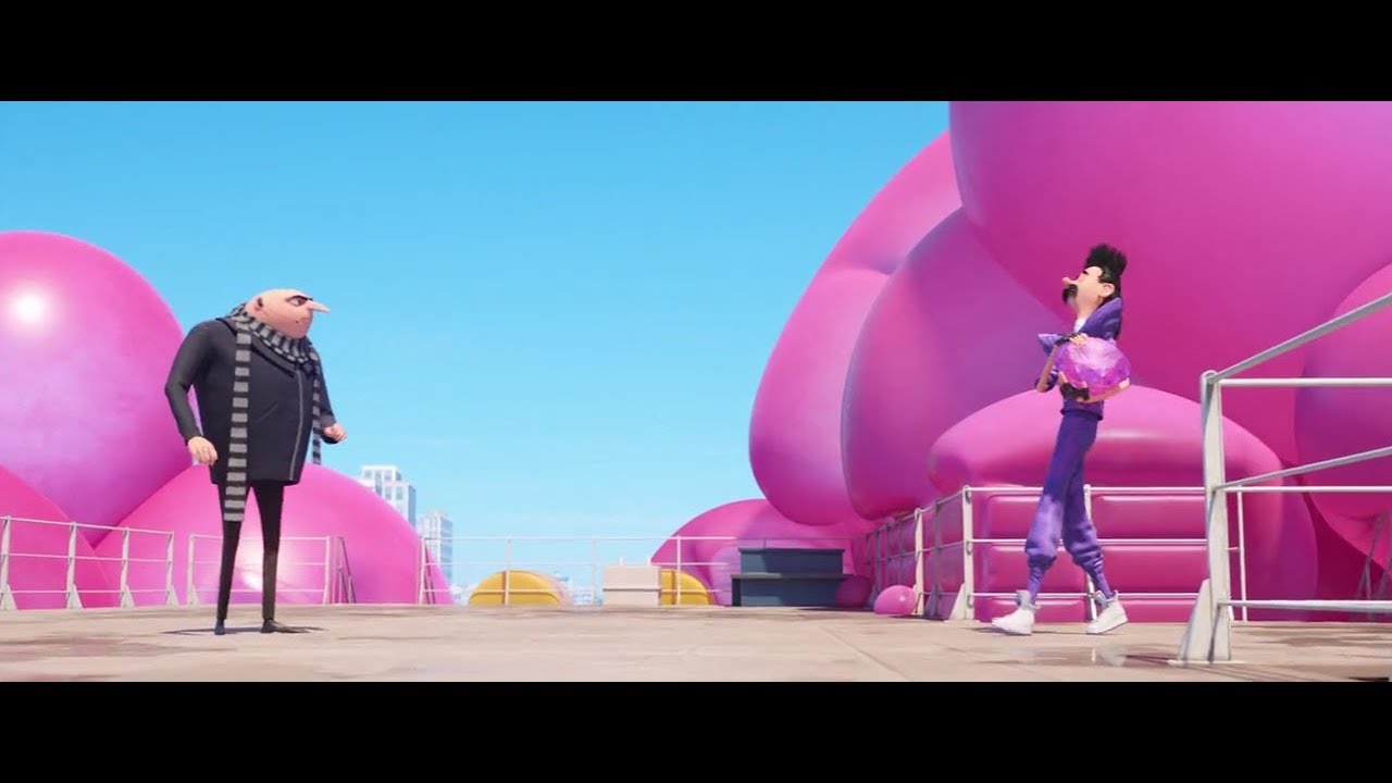 Despicable Me 3 Starting Scene Balthazar Bratt Funny Scene Youtube