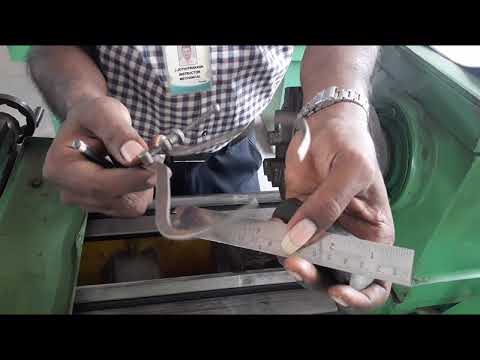 Lathe And Drilling Practical Facing Step Turning Part 1 Youtube