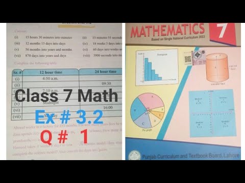 Class 7 Math Chapter 3 Ex 3 2 Question 1 7 Class Math Chapter 3 Ex 3 2