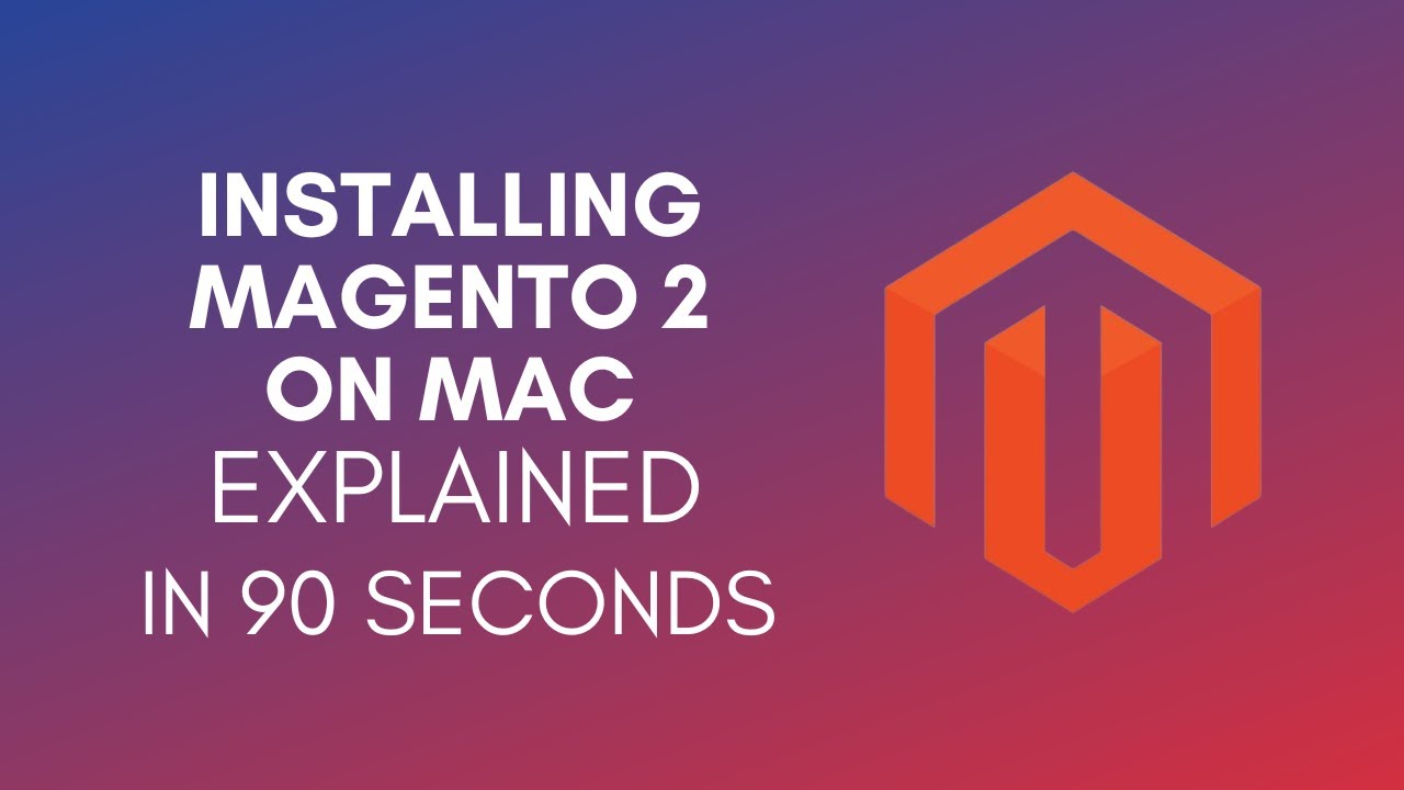 How To Install Magento 2 On Mac 2024 Youtube