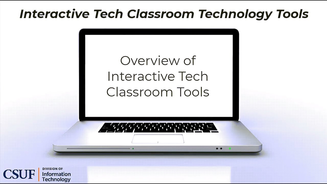 Classroom Tools Overview Interactive Tech Classroom Youtube