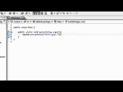 Java Programming Tutorial Print Stuff To Console Youtube