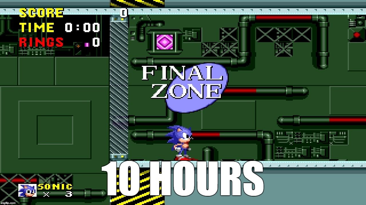 Sonic Final Zone Extended 10 Hours Youtube