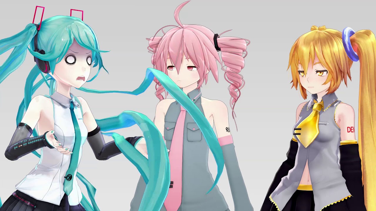 Mmdxtalkloid The Triple Baka Squad Gets Into An Argument Youtube