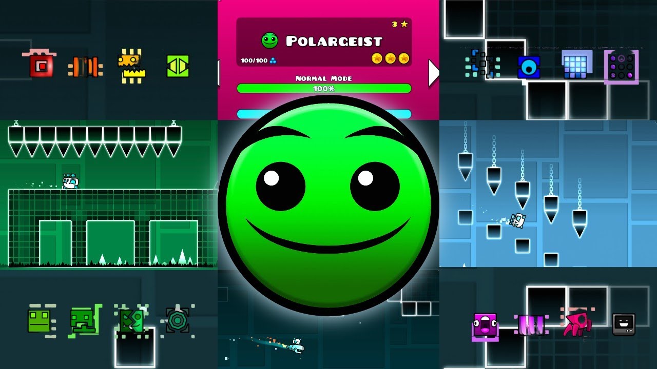 Polargeist Level Mastery Geometry Dash 2 2 Geometrydash Trending
