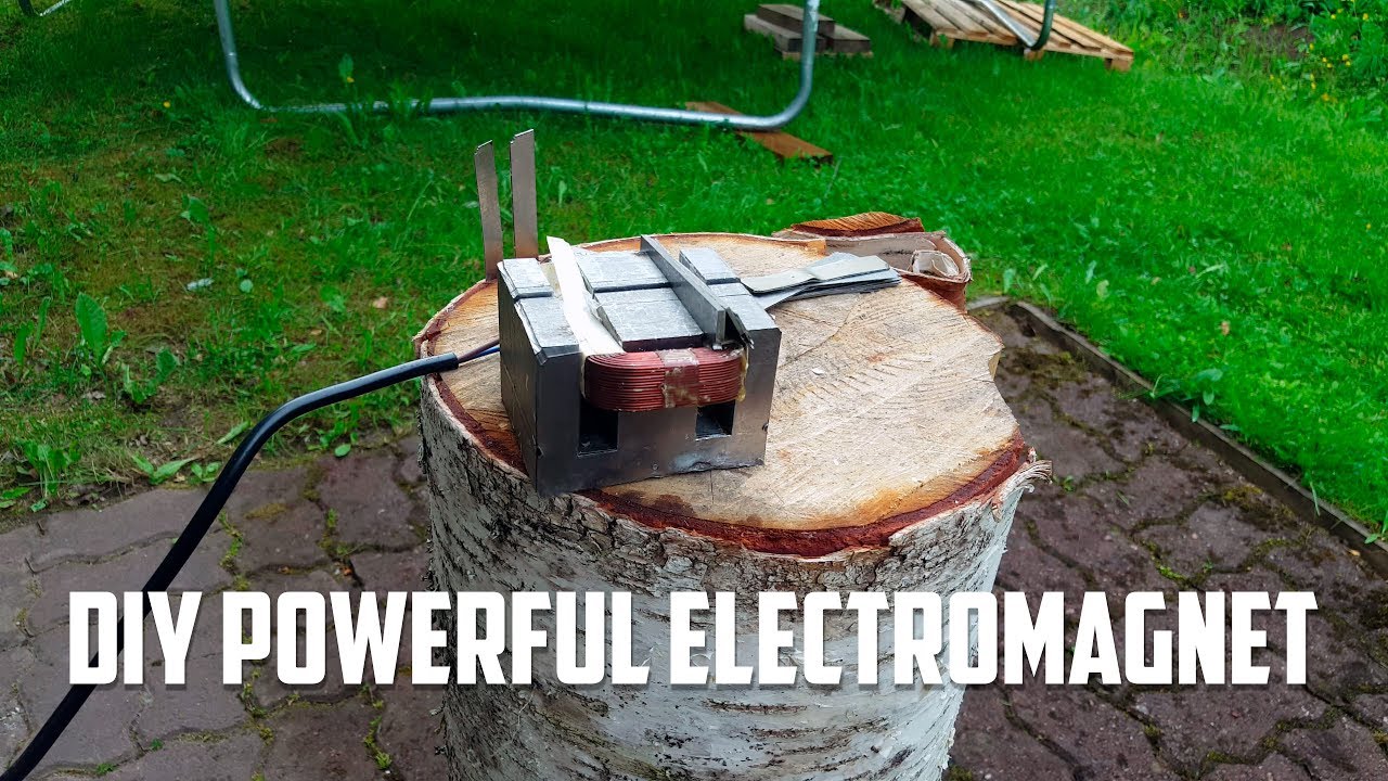Diy Powerful Electromagnet At Jonathan Middleton Blog