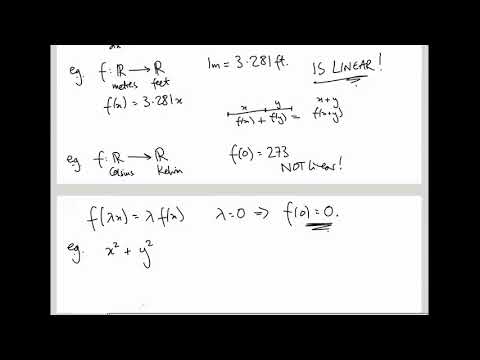 Linear Algebra 38 Linear Maps Youtube