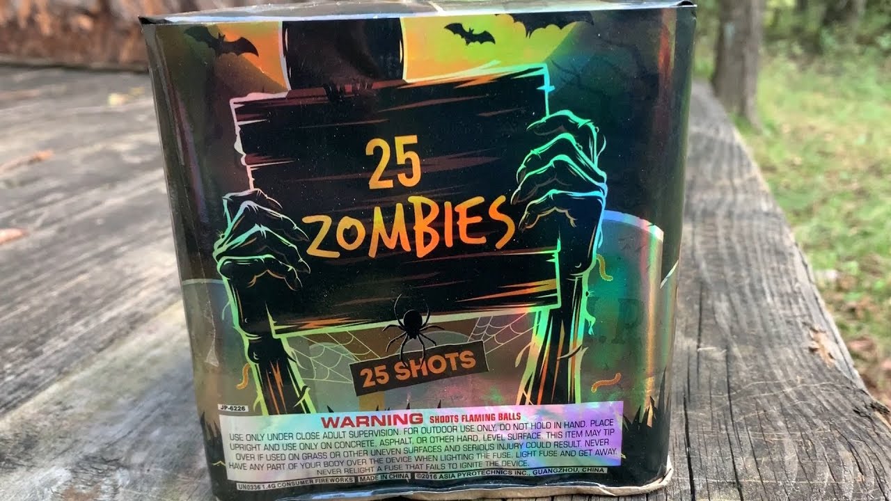 25 Zombies 25 Shot 200 Gram Cake Youtube