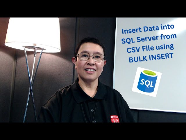 Bulk Insert Csv File Into A Database Using Sql Server Sql Server
