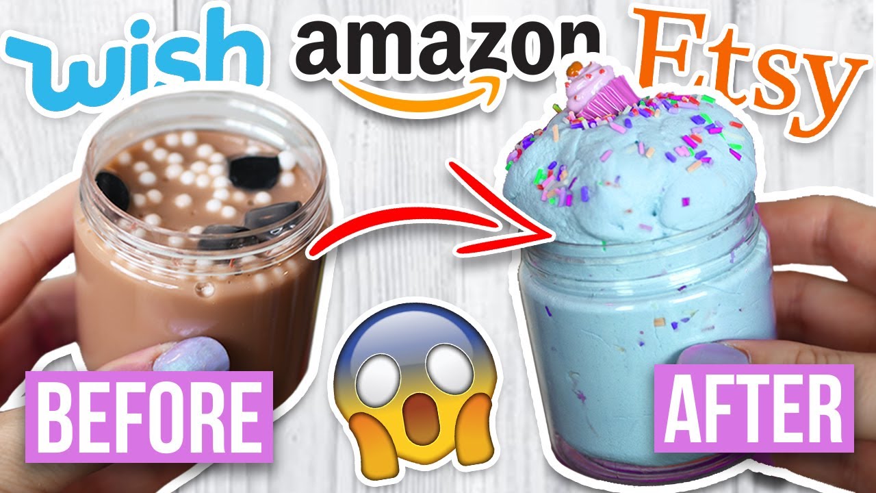 Mystery Wheel Of Slime Makeover Challenge Fixing 1 Wish Slime 1