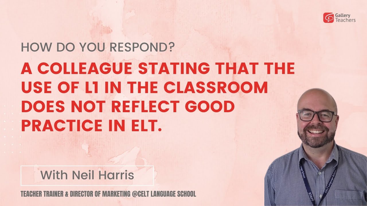 How Do You Respond Tefl Webinar Elt Masterclass Youtube